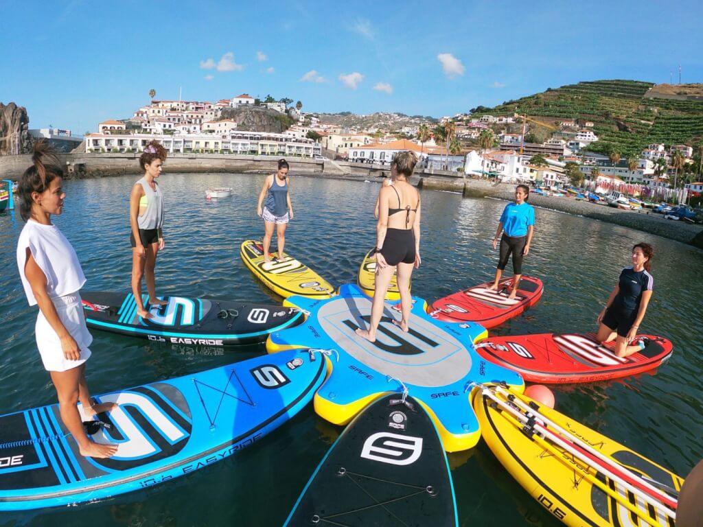 SUP YOGA - Madeira Sup Tours