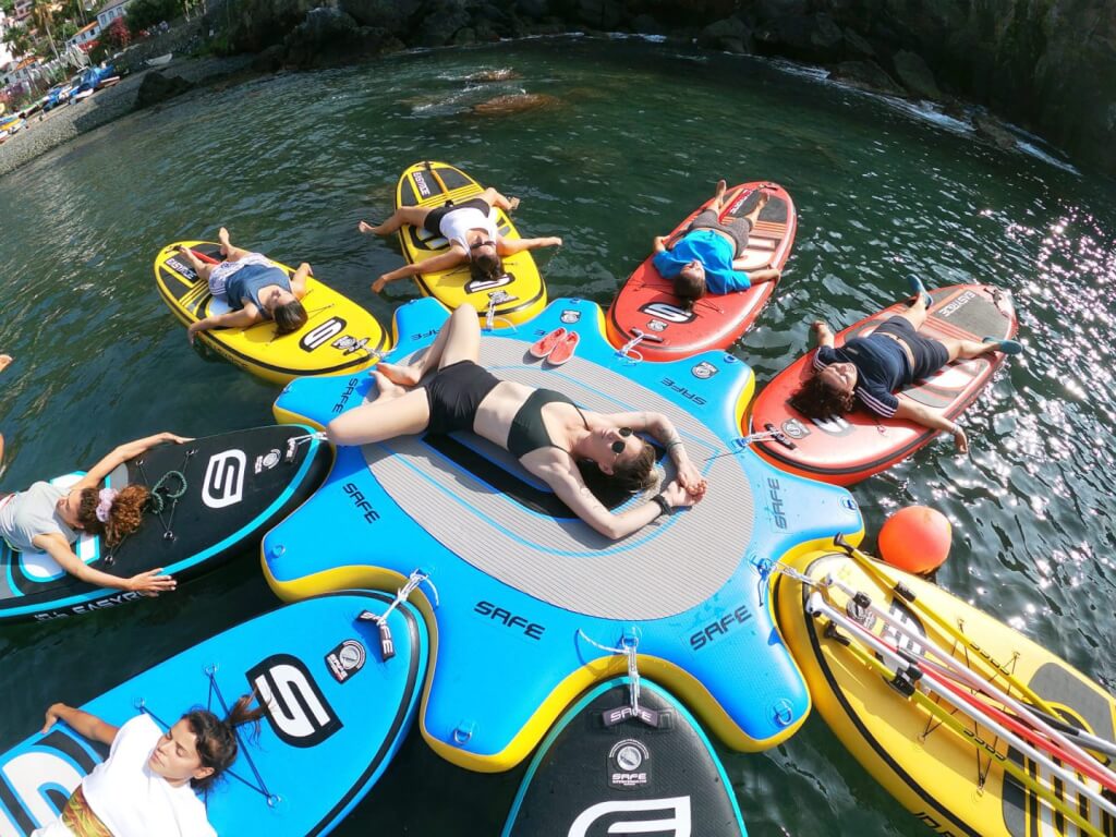 SUP YOGA - Madeira Sup Tours